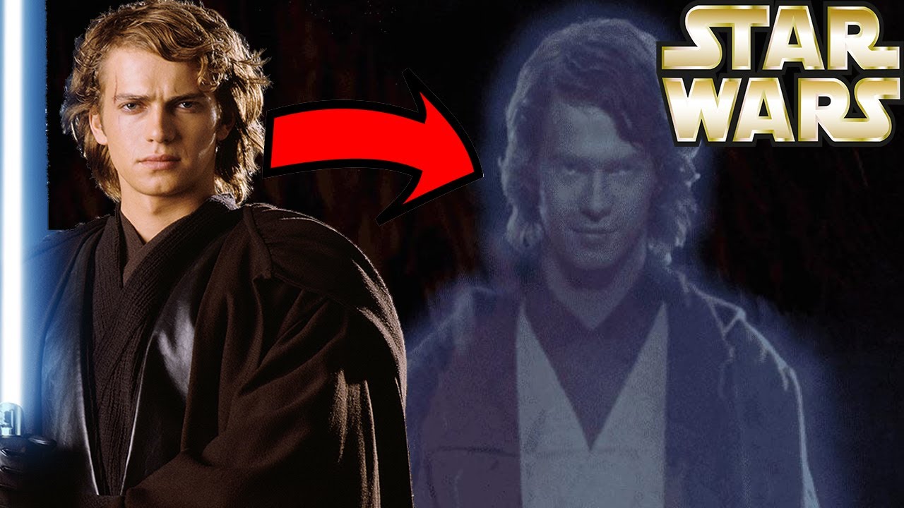 How did Anakin become a force ghost In Return of the Jedi? - YouTube