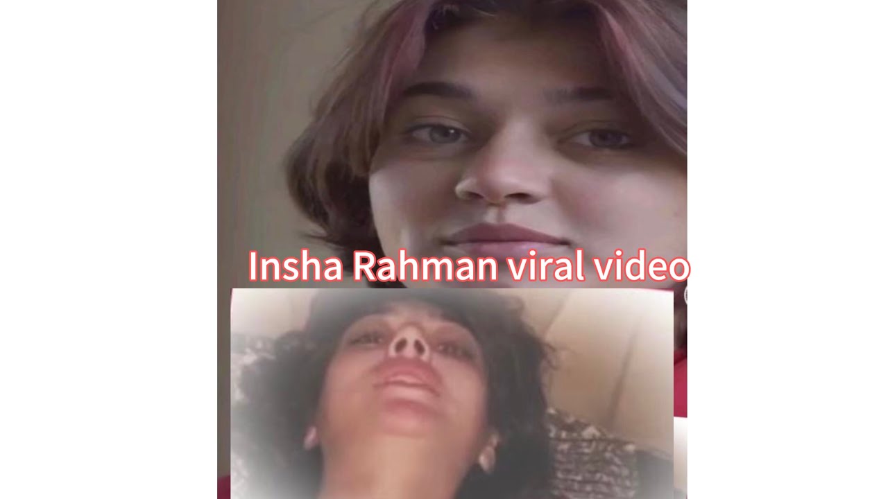 Insha Rahman viral video on YouTube shows this woman 👩 so beautiful 🥲🥹🥹 ...