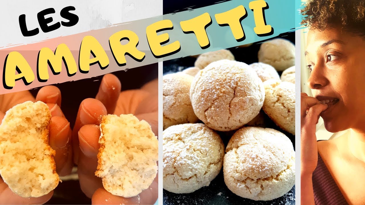 Recette Italienne Amaretti | Biscuit aux amandes | La SEULE recette ...