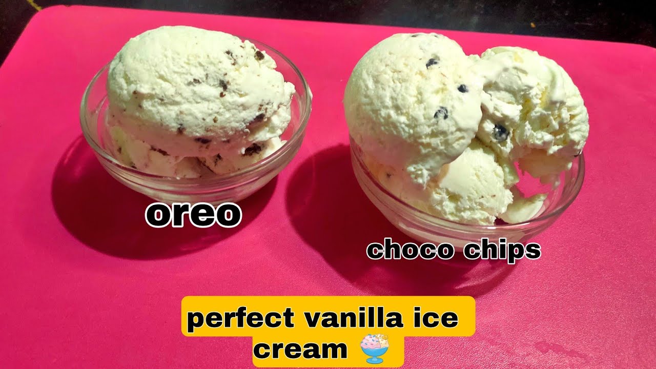 Perfect Vanilla ice-cream with GMS power and CMC power make a perfect ...