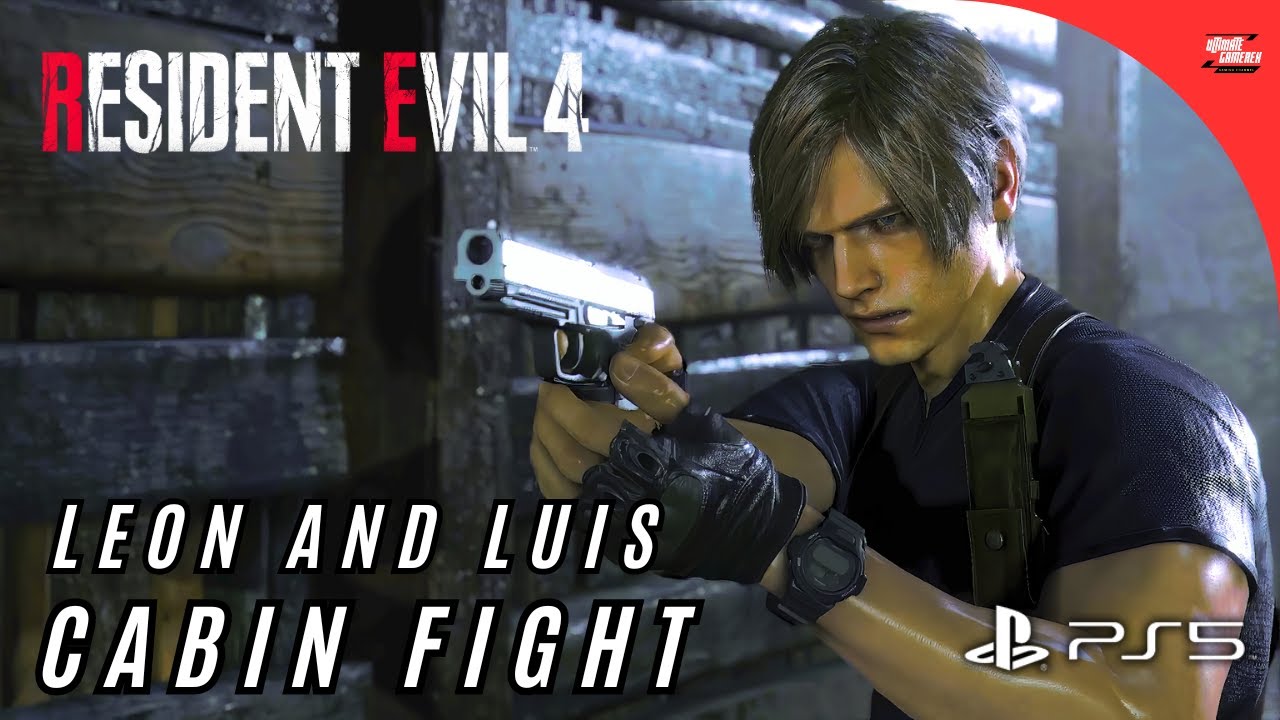 Cabin Fight Resident Evil 4 Walkthrough - YouTube