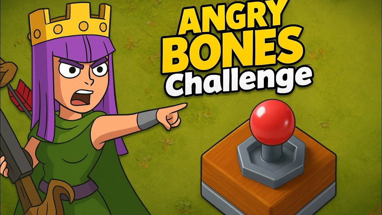 EASILY 3 STARS IN ANGRY BONES CHALLENGE @ClashOfClans @harshlyst721 ...