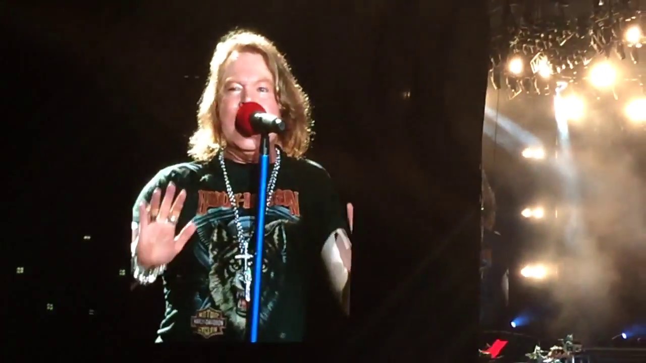 Guns N Roses - Mr Brownstone - Allianz Arena, São Paulo 12/11/2016 ...