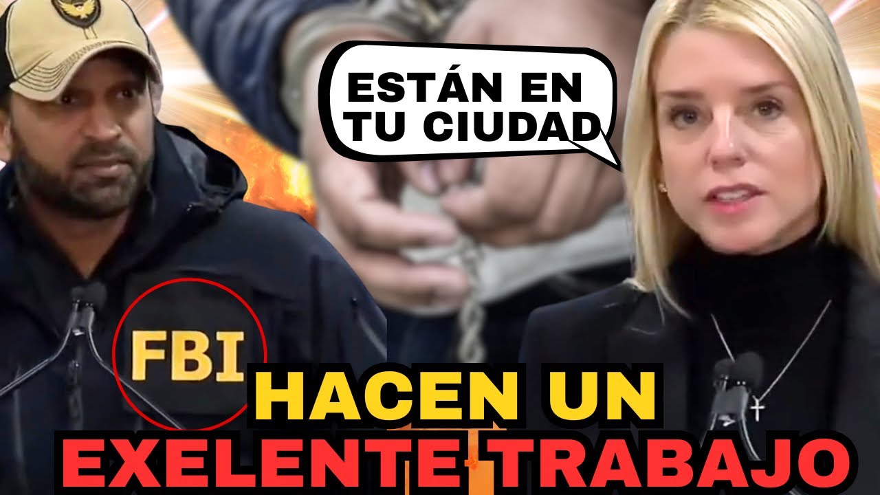 Equipo de Trump Arresta al Líder de la Pandilla MS-13: Pam Bondi y Kssh ...
