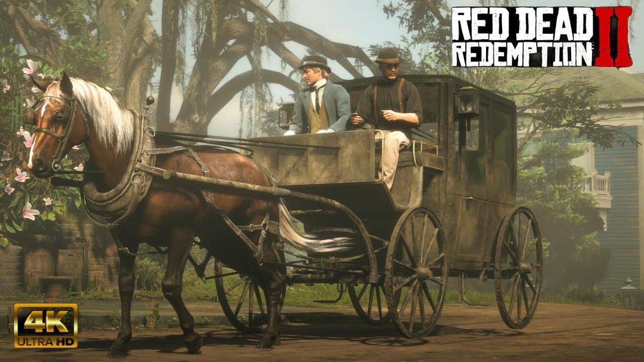 RED DEAD REDEMPTION 2 -ASSAULT THE DILIGENCE- [4K HDR] # ...