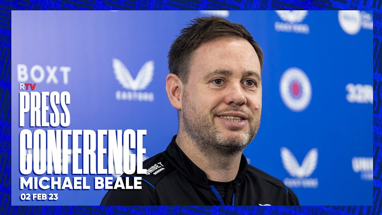 PRESS CONFERENCE | Michael Beale | 02 Feb 23 - YouTube