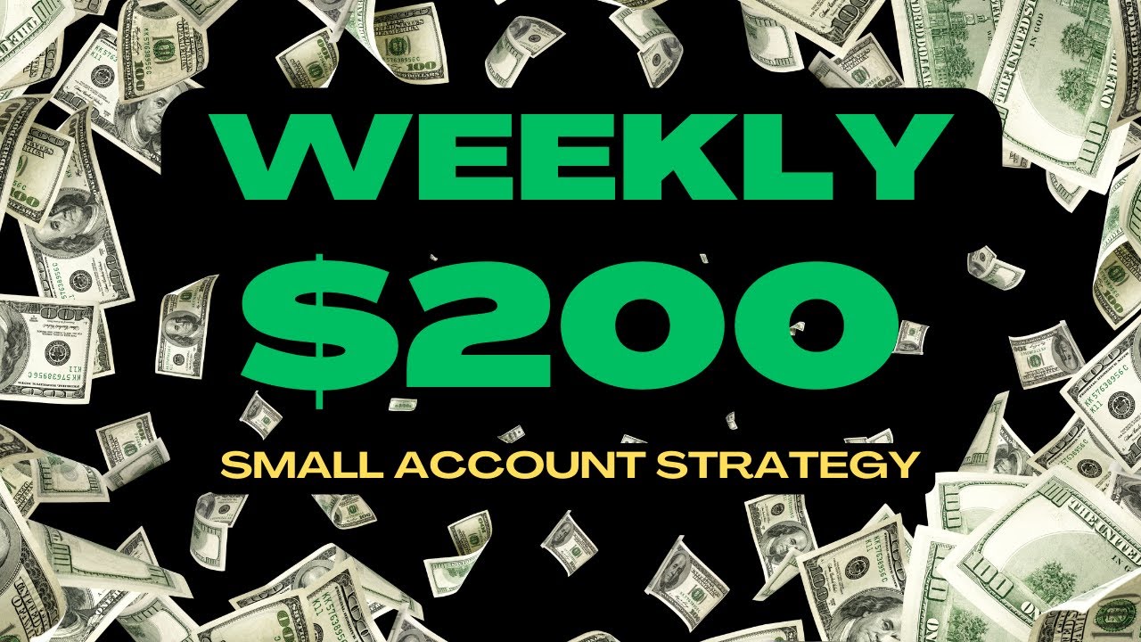 How I make $200 Weekly using this small account option strategy. - YouTube