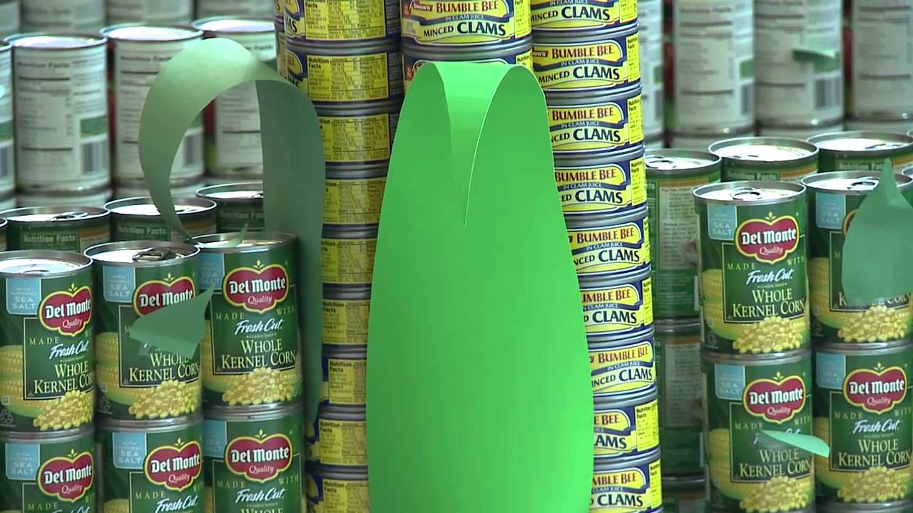 Phoenix Canstruction structure contest now at the Phoenix Convention ...