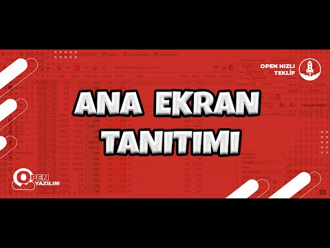 Open Hızlı Teklif - Ana Ekran Tanıtımı  -17-