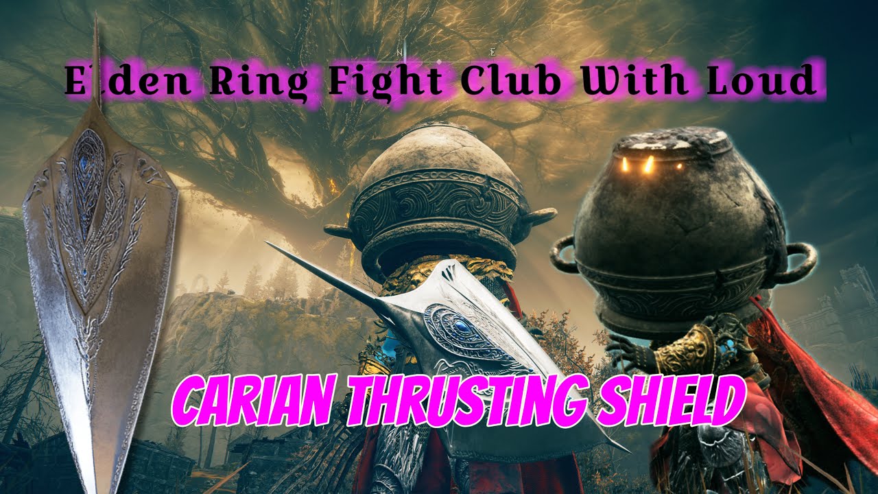 Carian Thrusting Shield - Elden Ring PvP | Fight Club - YouTube
