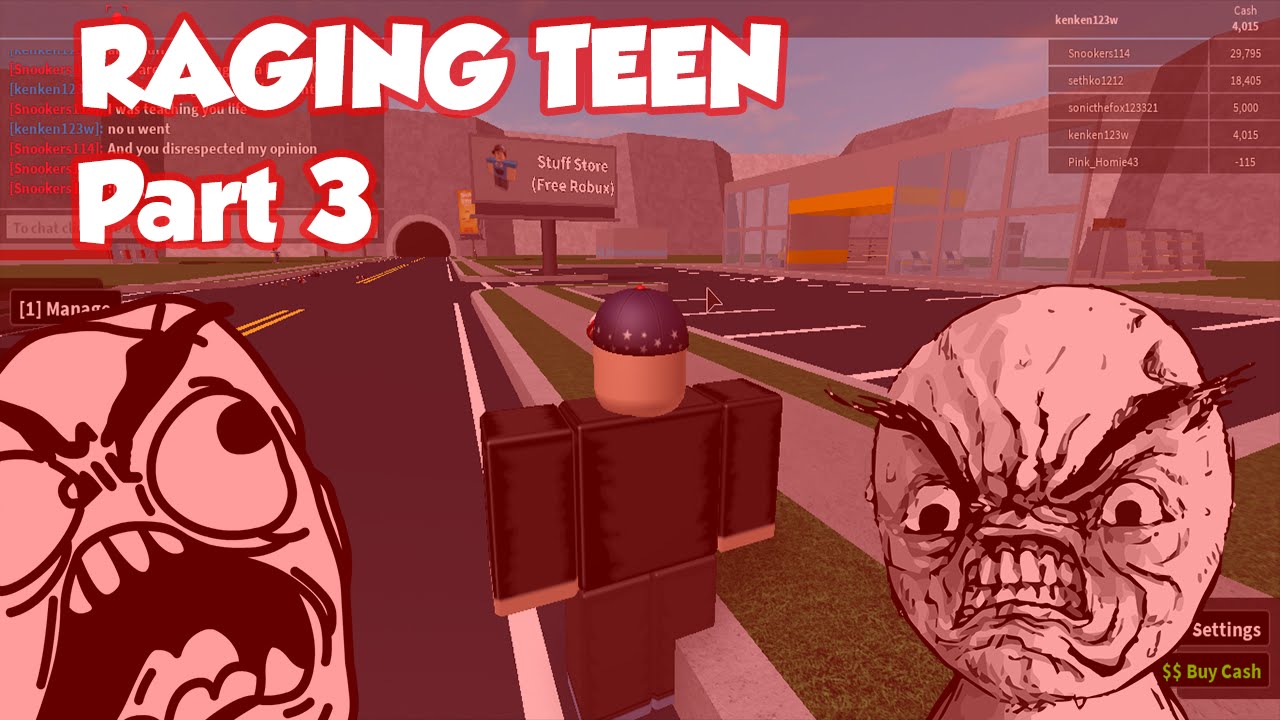 raging teen || part 3 || read desc - YouTube