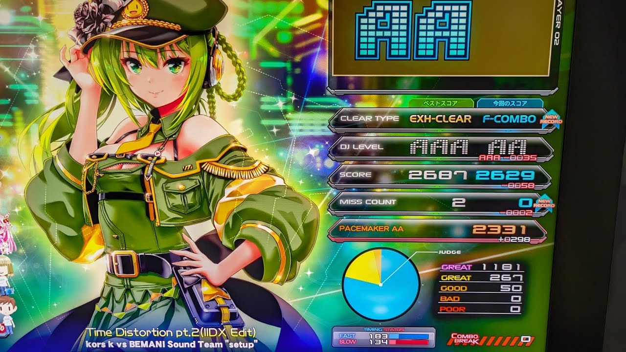 【IIDX】Time Distortion pt.2(IIDX Edit) DPA FC - YouTube