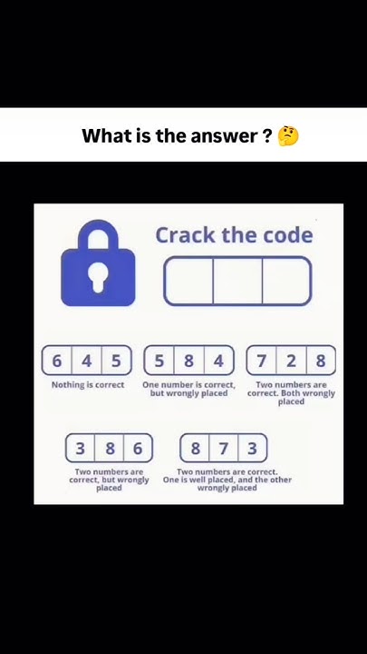 puzzle games solve this problem|lock code|#daily #motivation #prelims # ...