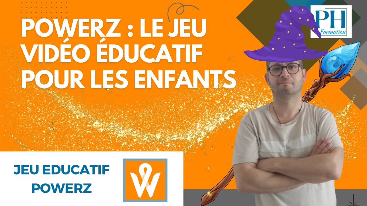 PowerZ ! Le jeu vidéo éducatif pour les enfants : présentation et début du jeu - YouTube