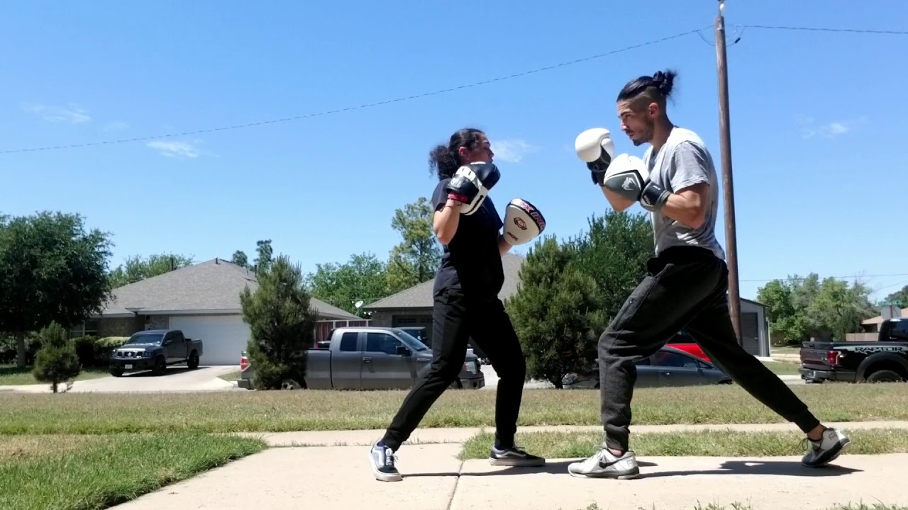 Mitt work boxing(4) - YouTube