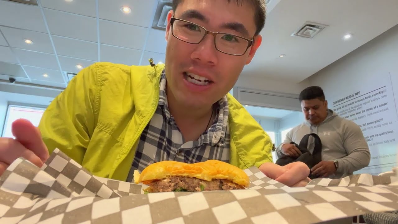 My First Meal in Canada - Eating at Holy Chuck in Midtown Toronto - YouTube