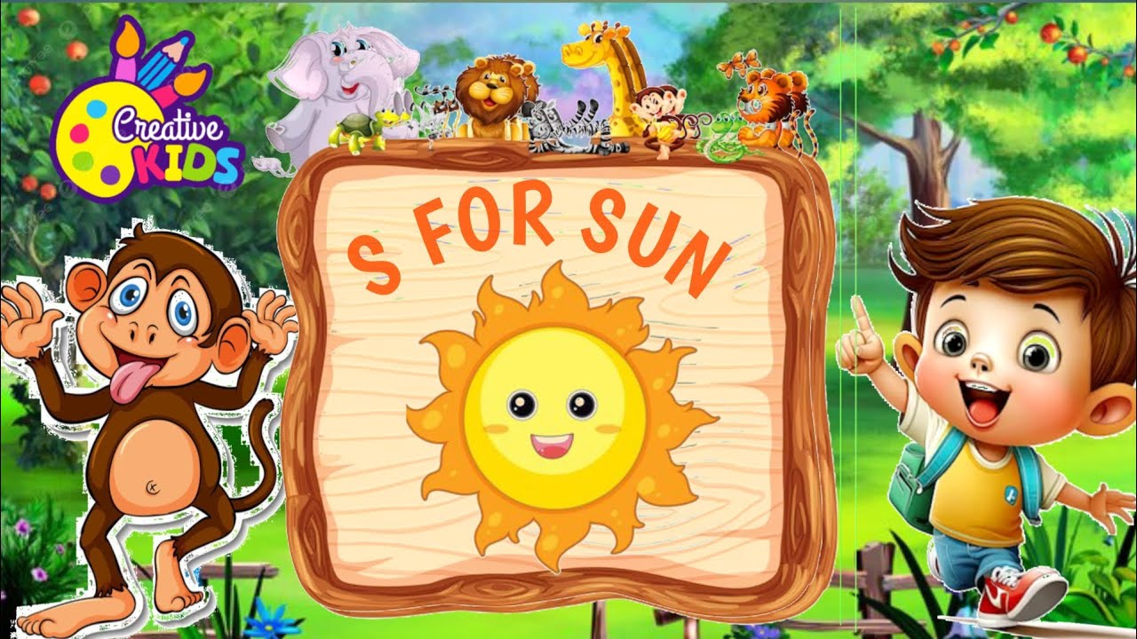 S For Sun/Sun/Creative Kids/kids learning/Kids education/ - YouTube
