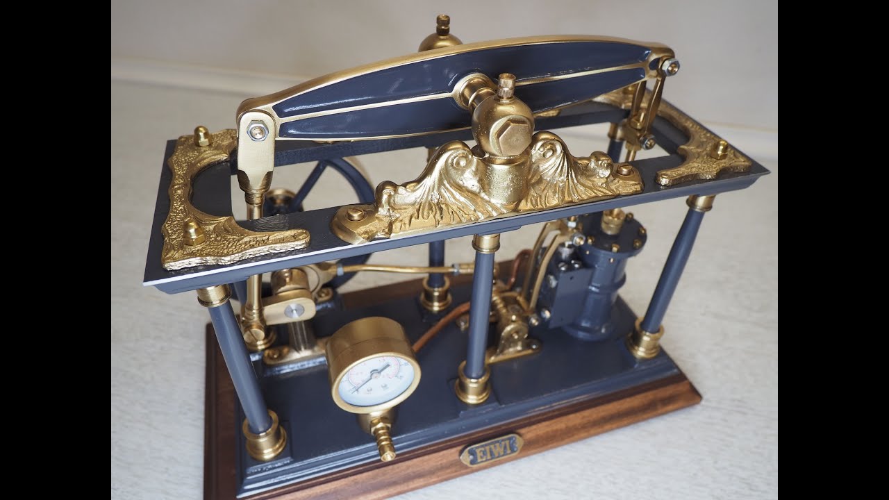 PSE Polish Steam Engine, beam-type - YouTube