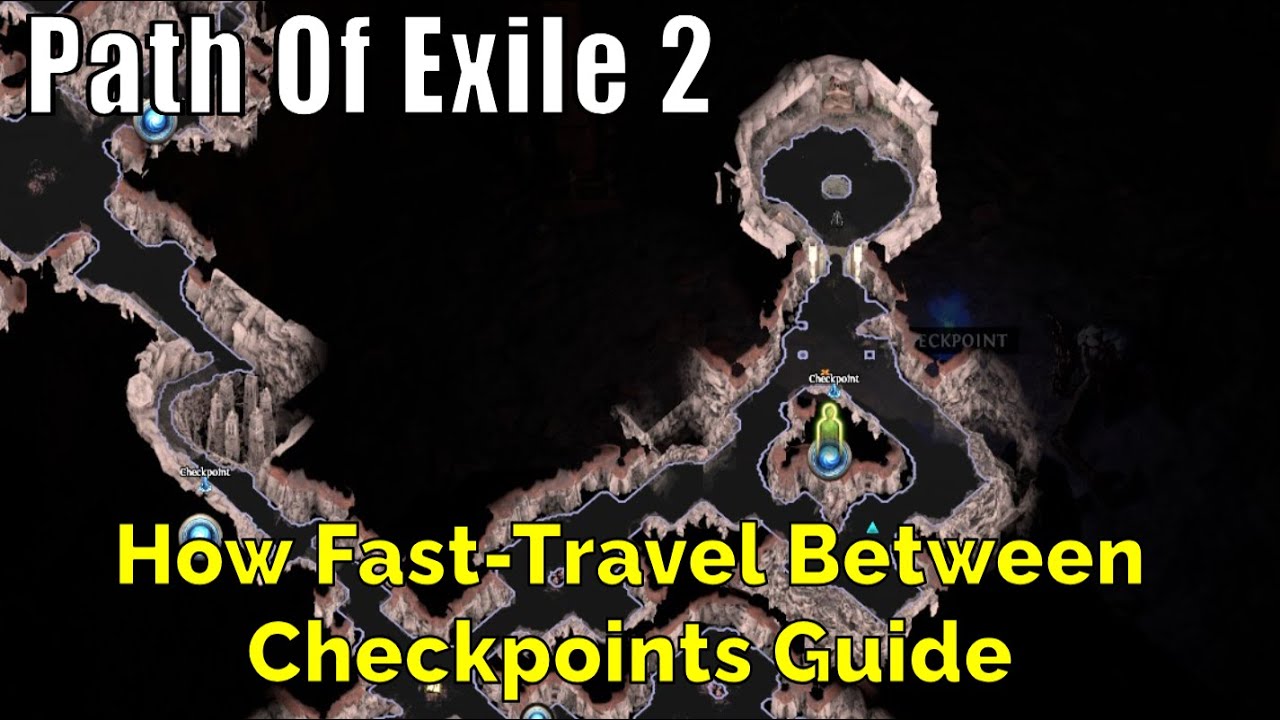 Path Of Exile 2, How Fast-Travel Between Checkpoints Guide - YouTube