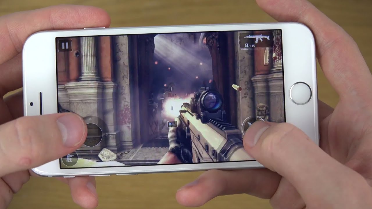 Modern Combat 5 iPhone 6 4K Gameplay Review - YouTube