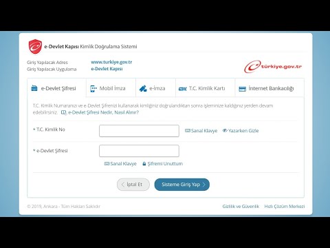 E-Devlet Giriş Yapma - Nasıl Giriş Yapılır?