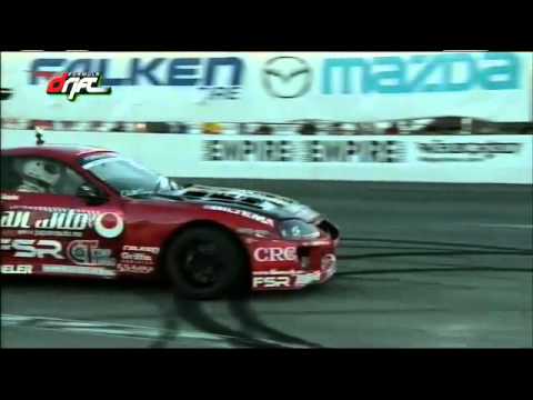 Fredric Aasbo vs Taka Aono in Top 32, Formula Drift Round 7.