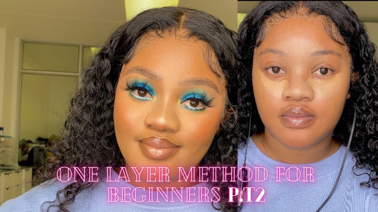 ONE LAYER METHOD FOR BEGINNERS | makeup tutorial | #vlogtober ...
