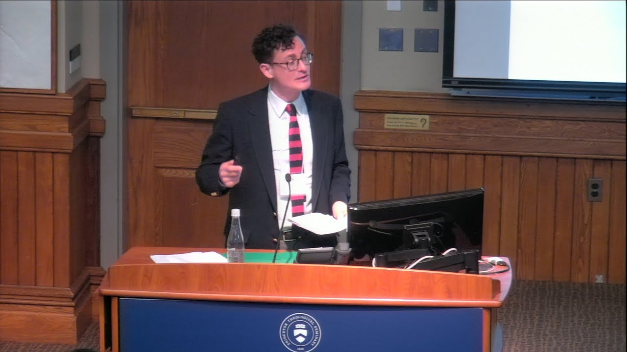 “Cleansing the Temple” - Dr. Matthew Milliner | 2018 Princeton Forum on ...