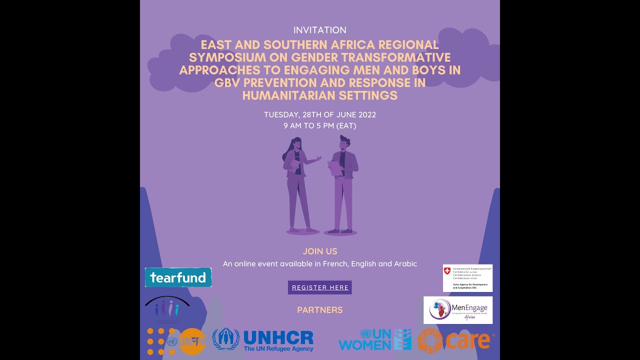 Symposium On Gender Transformative Approaches To Engaging Men And Boys ...