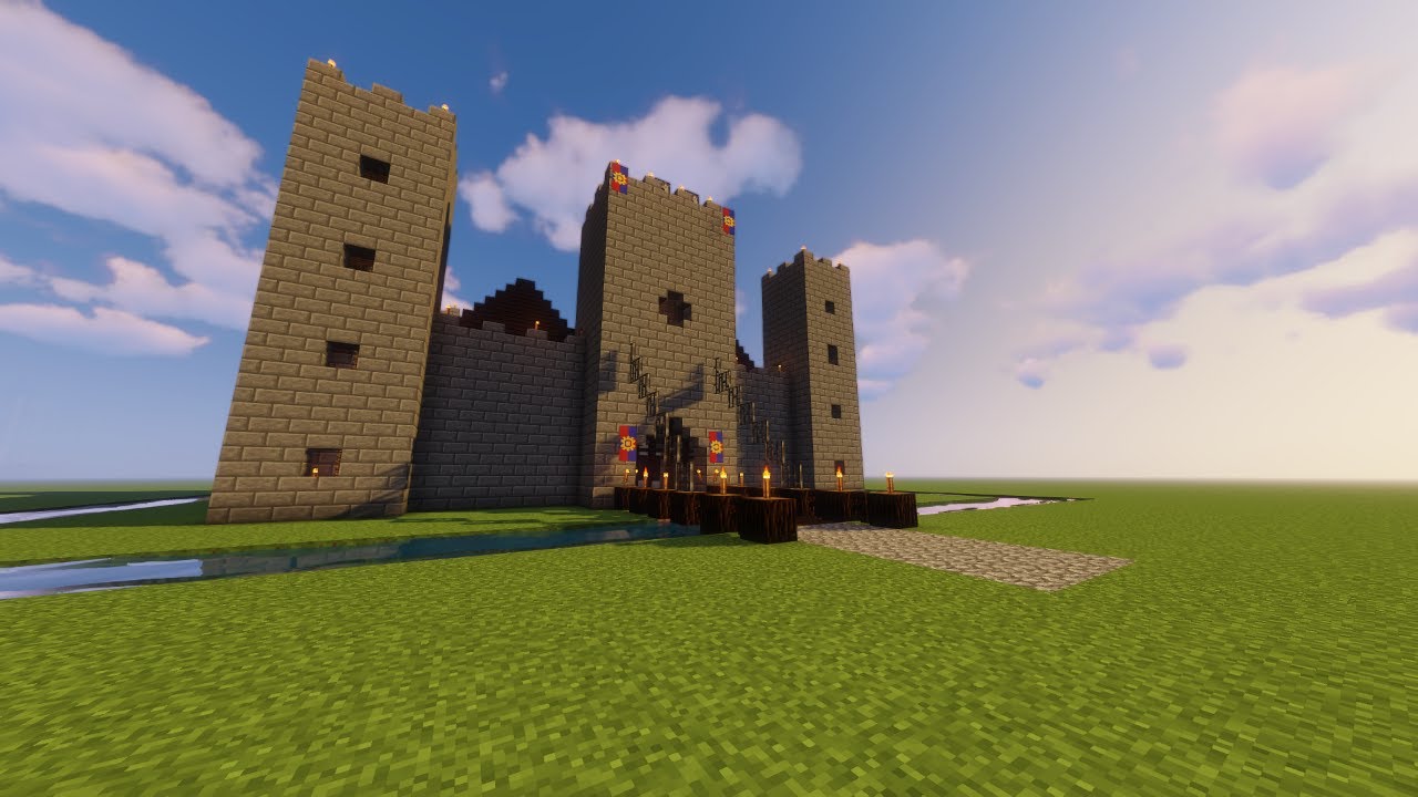 Building Showcase Ep 1 Medival/Tudor Castle. - YouTube