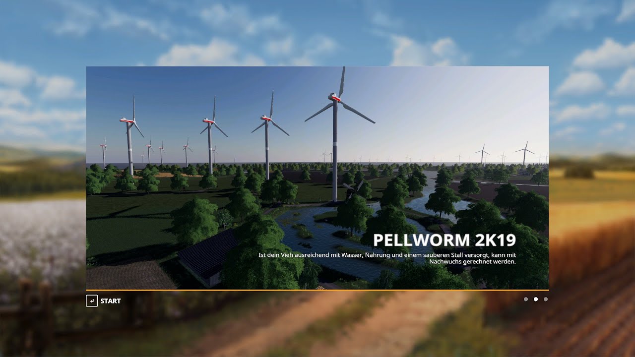 FS19 Pellworm 2K19 Fly Thru - YouTube