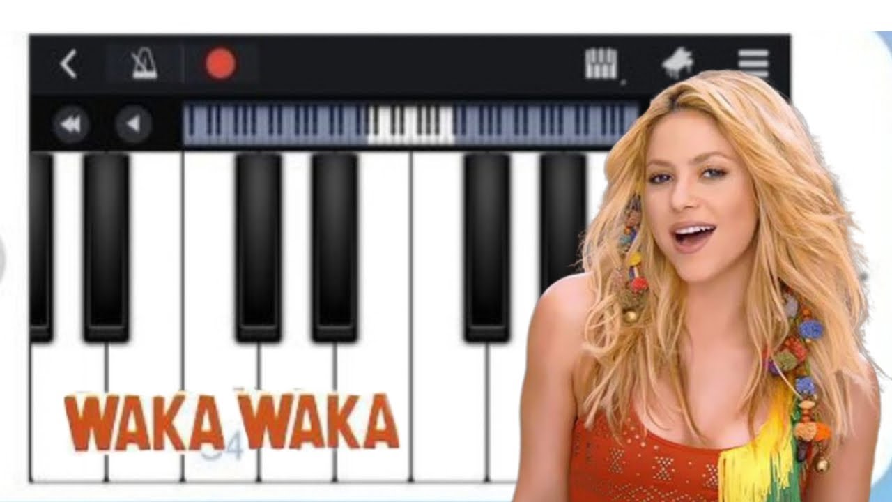 Shakira - Waka Waka ( This Time For Africa ) | Easy Piano Tutorial ...
