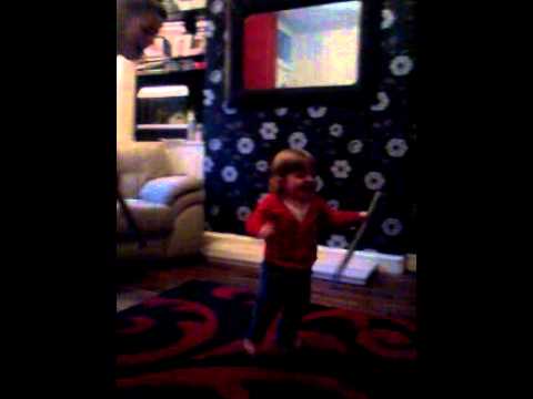 Aimee sword fight - YouTube