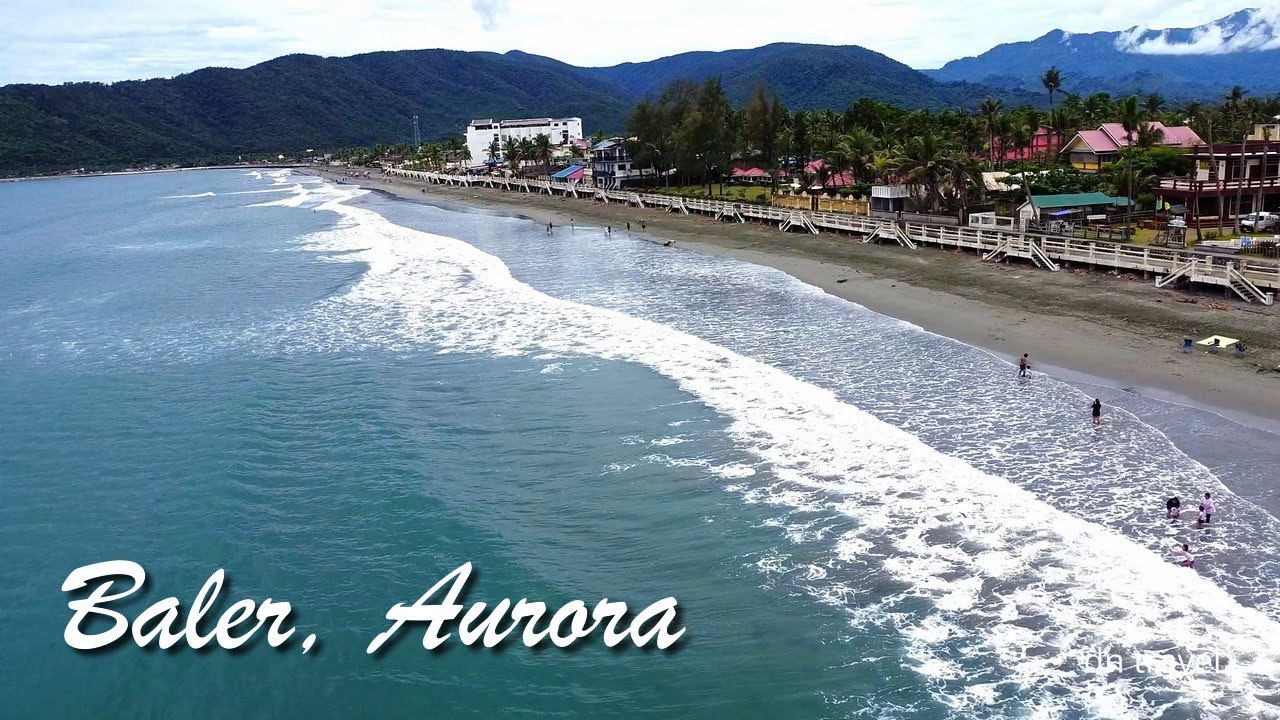 Baler Beach at Baler, Aurora, Philippines (dn travel) - YouTube