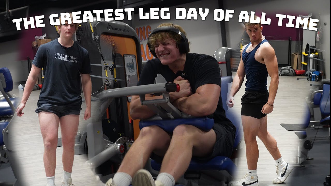 The Greatest Leg Day of All Time - YouTube