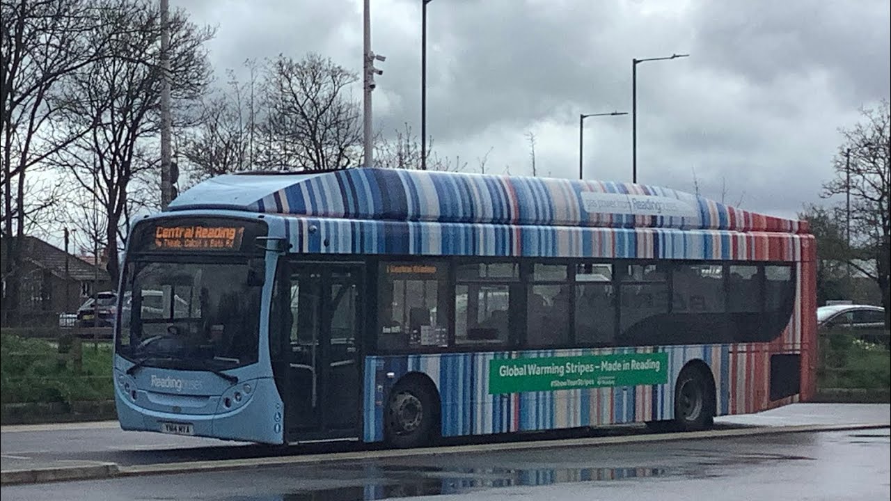 *Rare On Route 1* Reading Buses Enviro300 431 (YN14 MYA) On Route 1 To ...