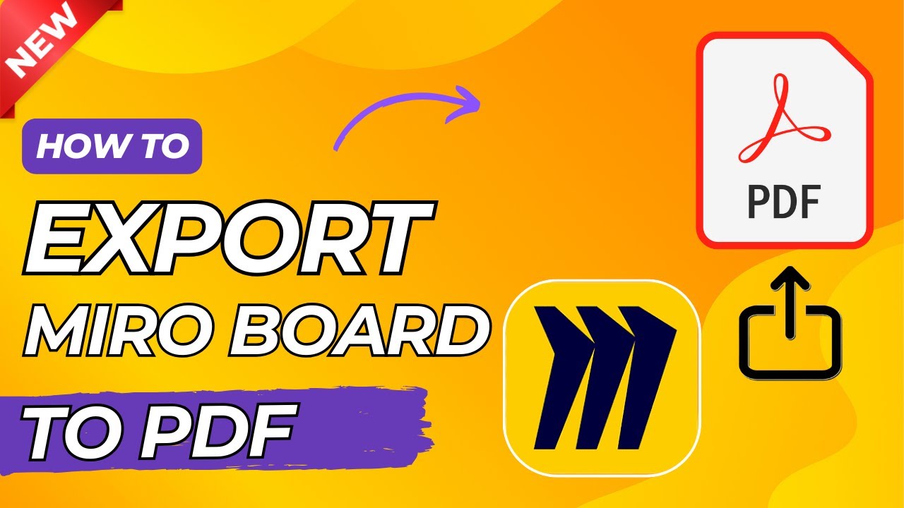 How to Export Miro Board to PDF - Easy Steps - YouTube