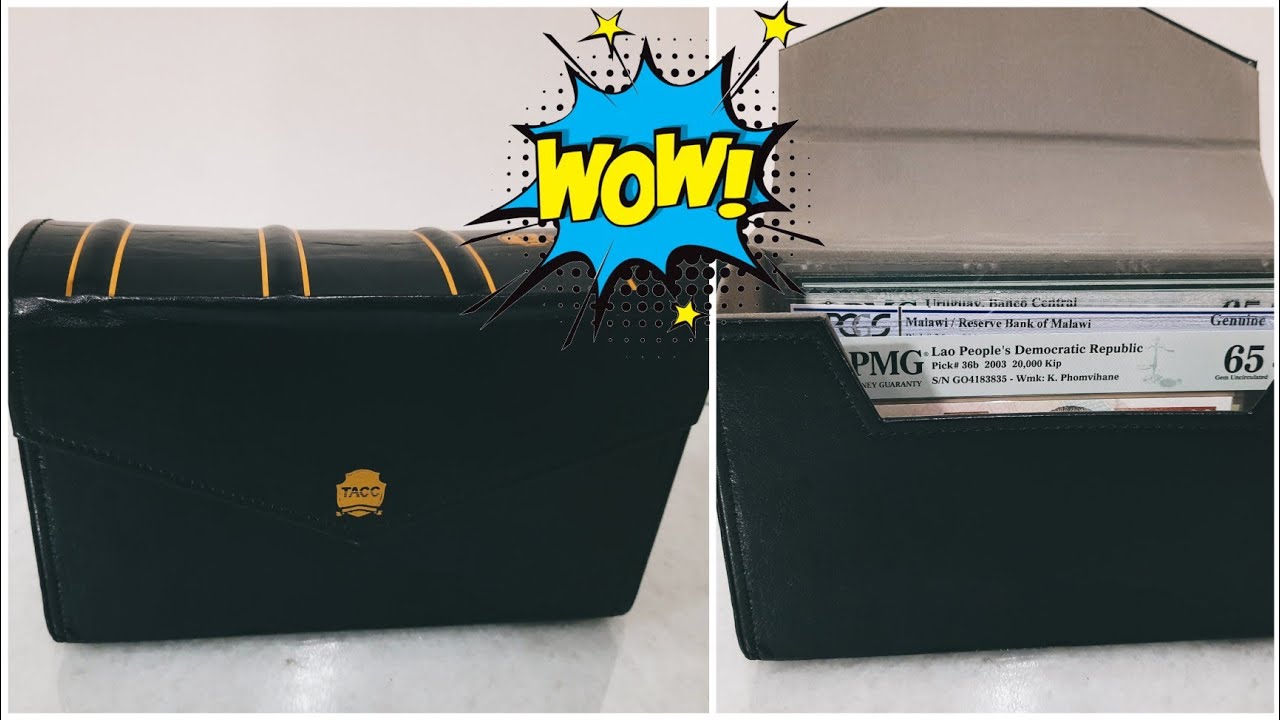 Currency Holder Collection Box for Graded Banknotes!!! - YouTube