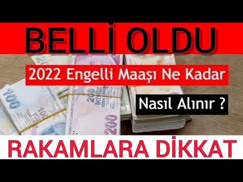 2022 engelli maaşı açıklandı! Yüzde 40-69 arası ve yüzde 70 üzeri engelli aylığı ne kadar?