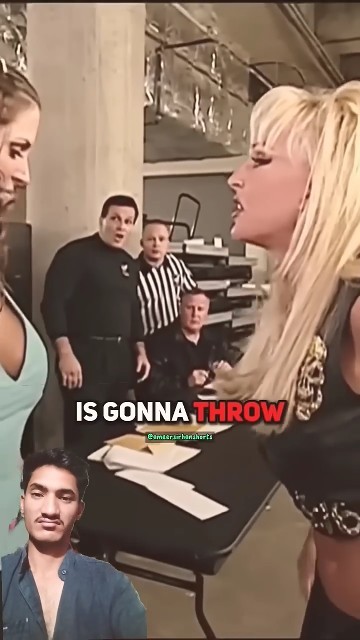 . Stephanie. and. Debra. fight. backstage. #wwe #women #stonecold # ...