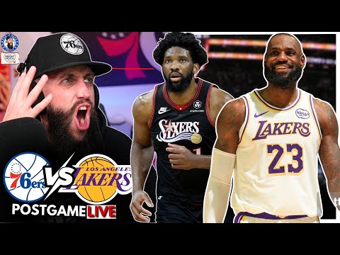 LEBRON COOKED US! EMBIID STUNK! Sixers vs Lakers Post Game Reaction