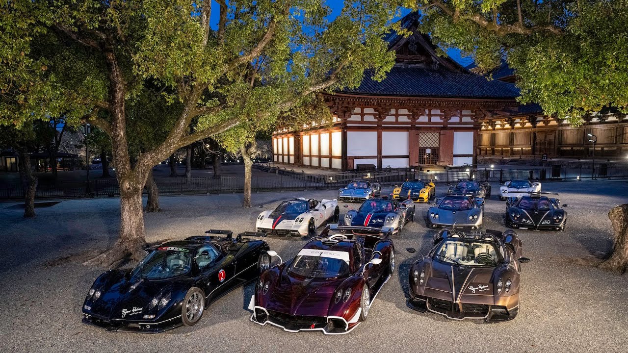 Pagani Raduno - Pacific Run 2024 - YouTube