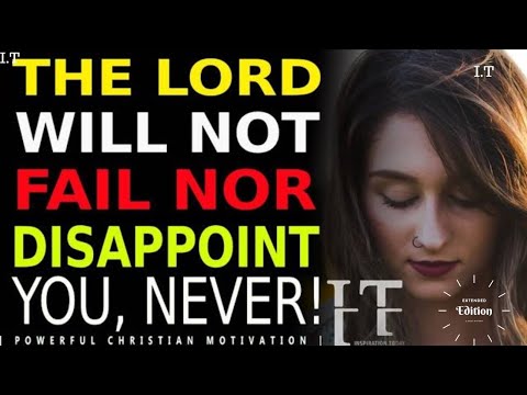 ALL THE ENEMIES WAITING FOR YOU TO FAIL WOULD ALL BE DISAPPOINTED ...