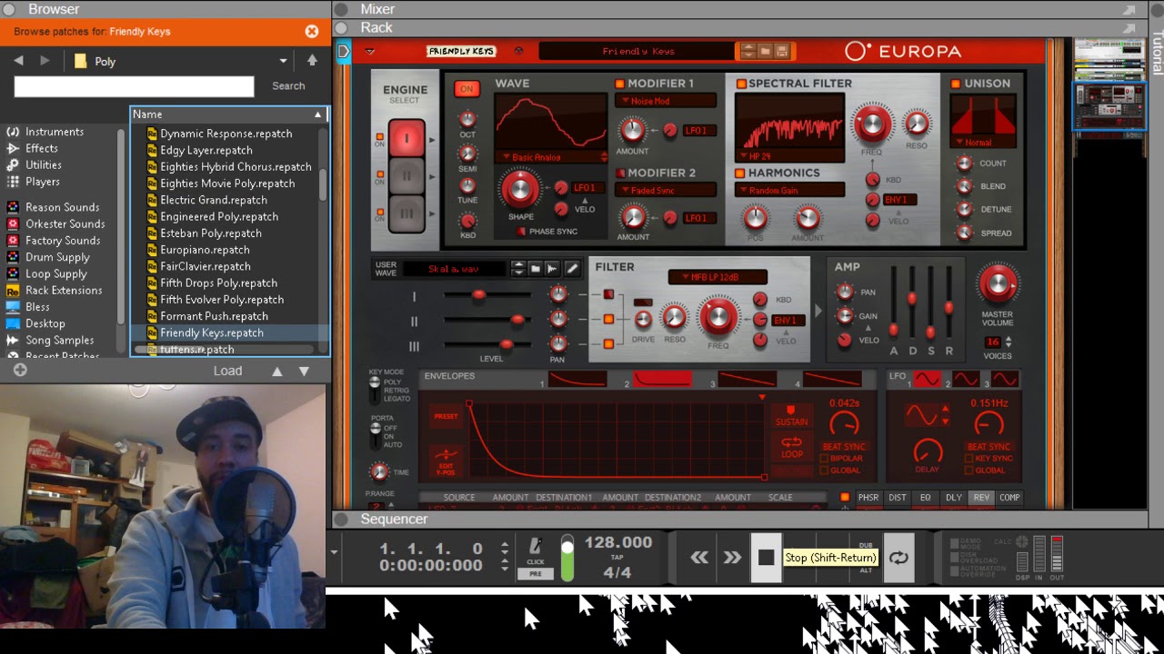 Reason 10 How To Make House Music [ Free RNS ] - YouTube