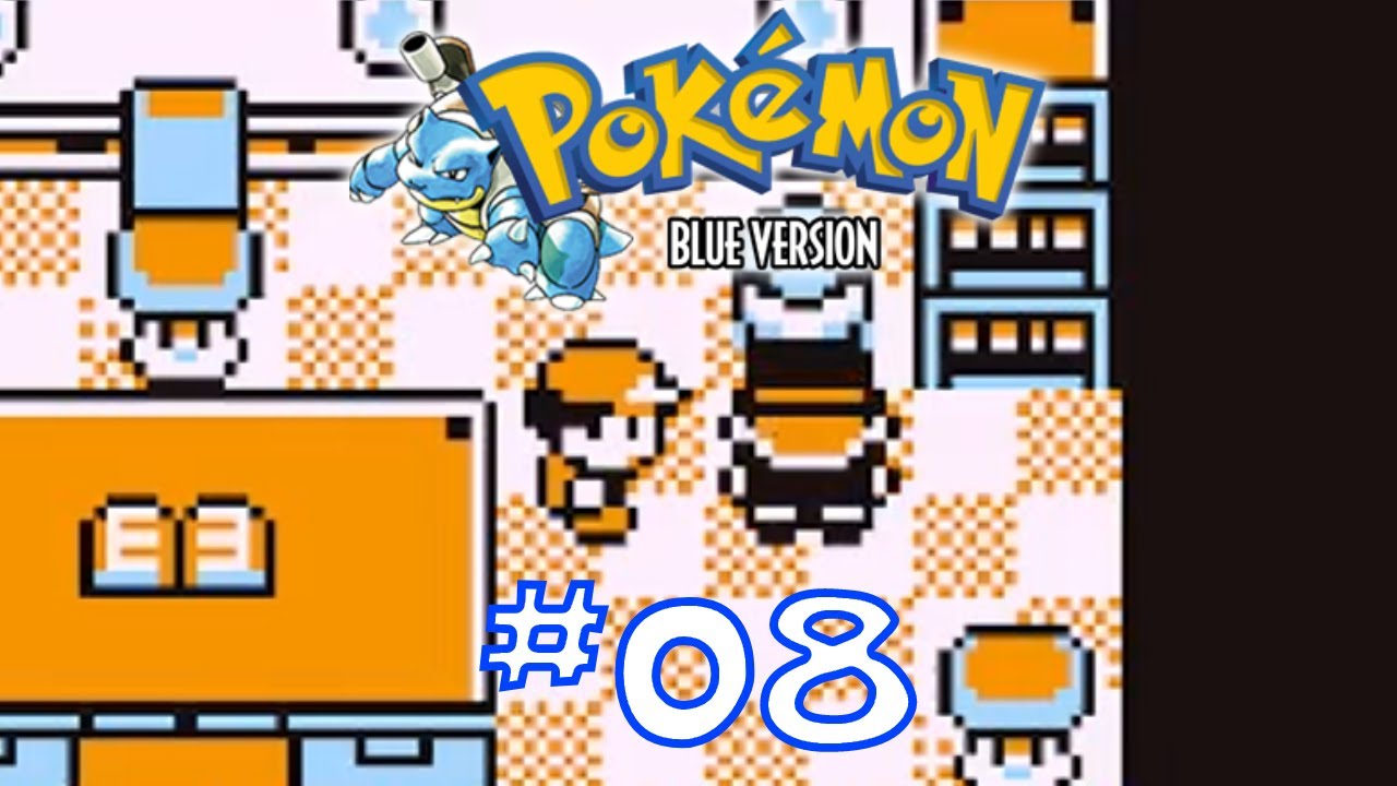 Pokemon Blue Walkthrough Part 8 - All Aboard! - YouTube