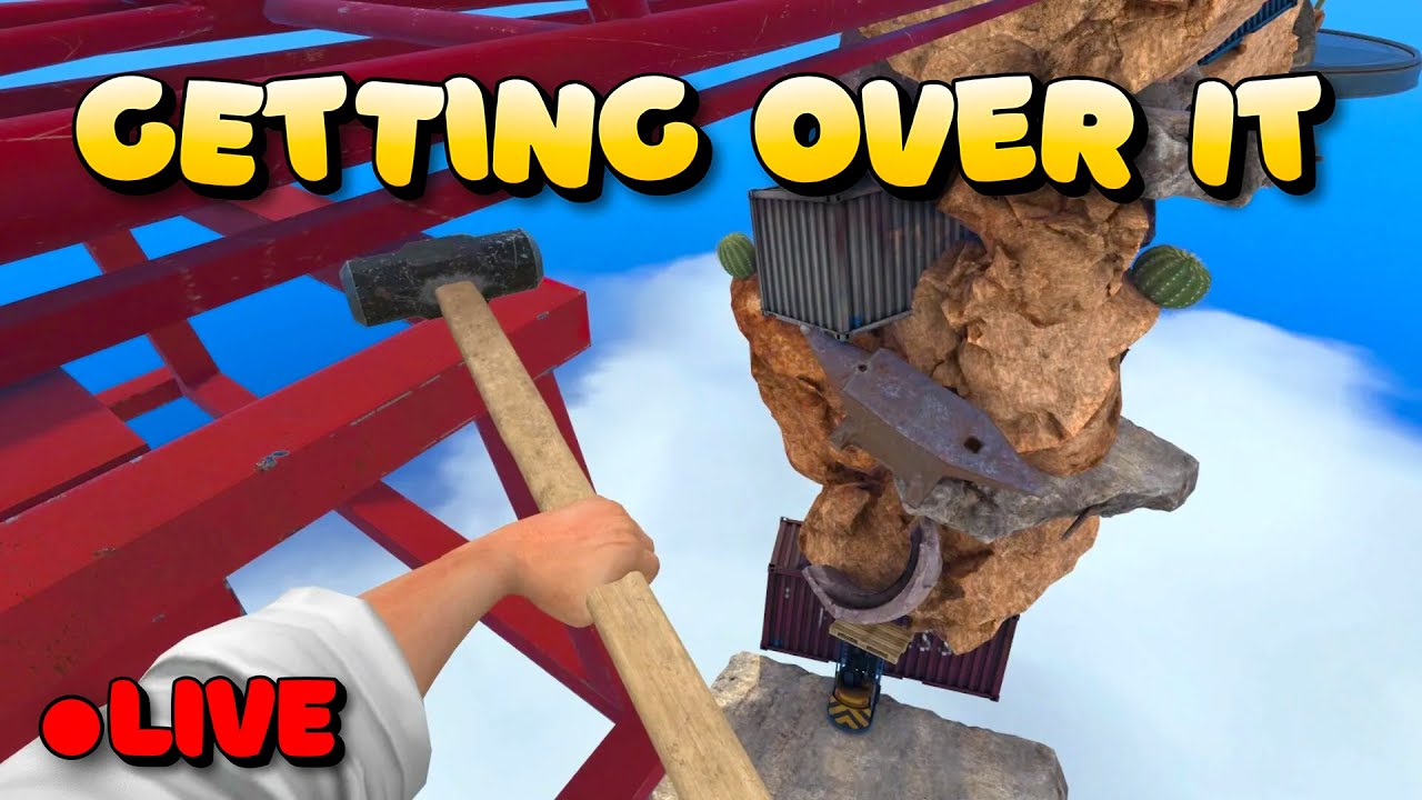 🔴Getting Over It VR - LIVE - YouTube