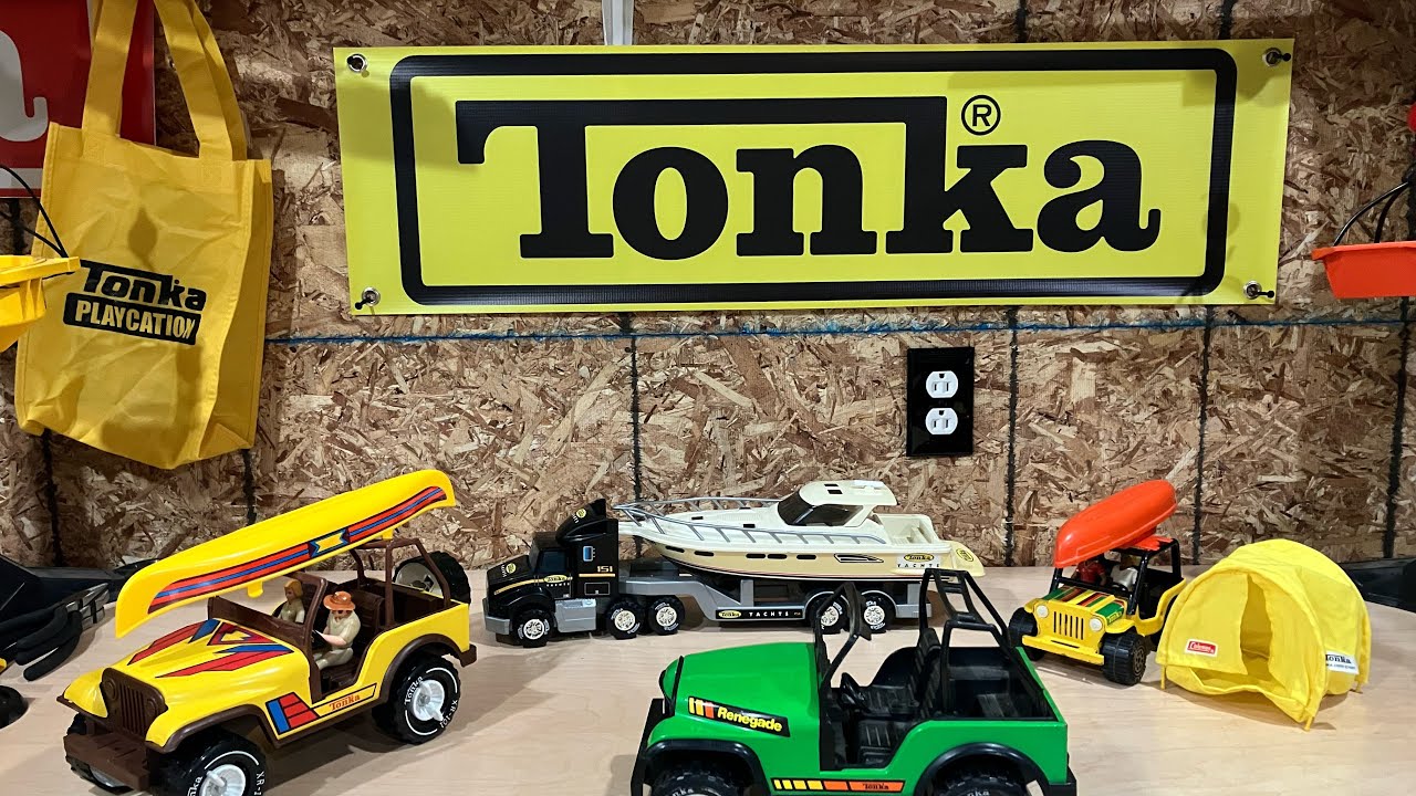 Tonka Recreation Sets!! - YouTube