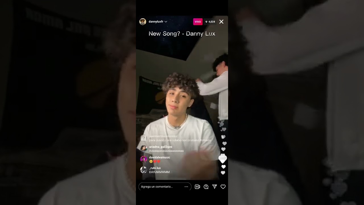 New Song -Danny Lux (En Live en instagram jueves 10 del 2022) - YouTube