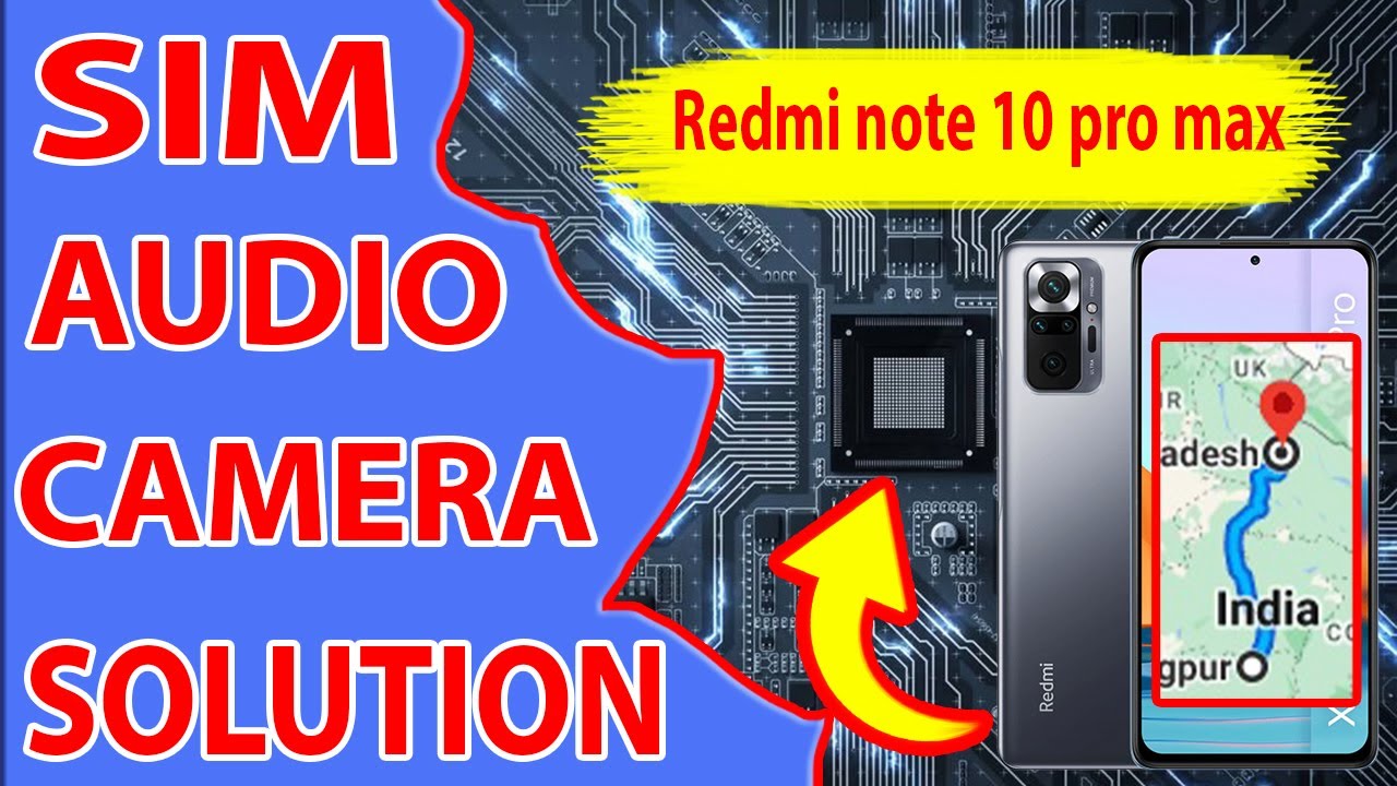 Redmi Note 10 Pro Max sim audio camera not working solution || 💯🆗👌👍😂😂😊😊 ...