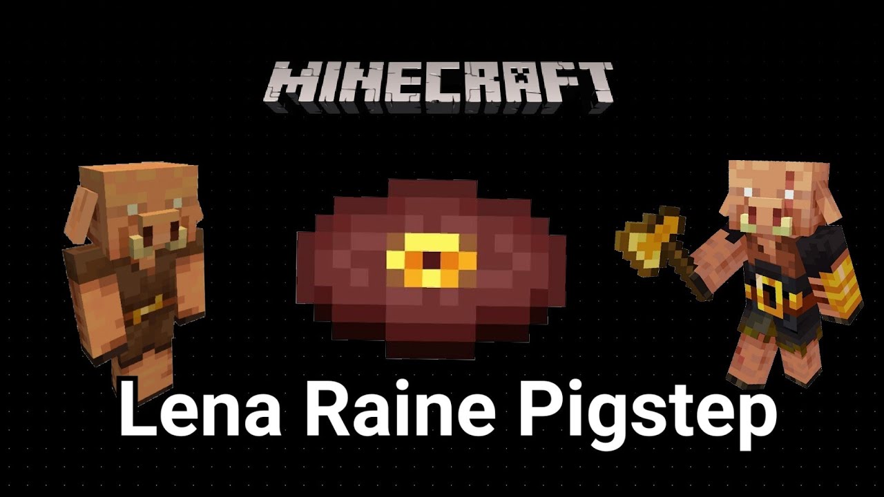 [Minecraft music discs] Lena Raine Pigstep (minecraft 1.16 version ...